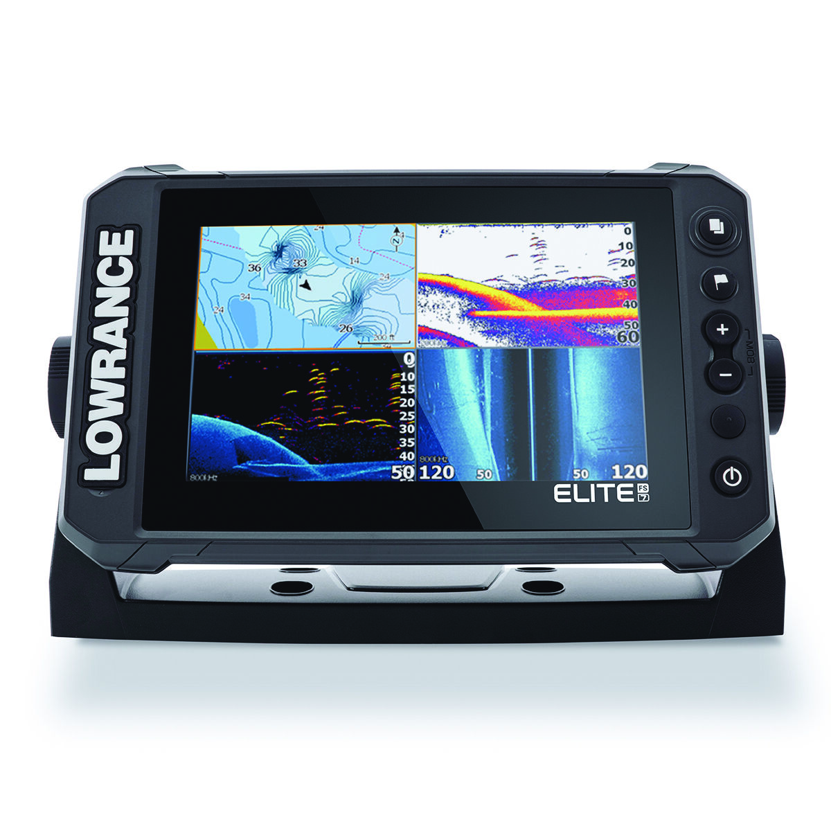 Lowrance Elite FS7” Combo Including Active Imaging 3-in-1 Transducer ...
