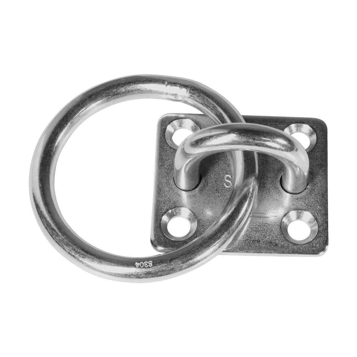 BLA 304 Stainless Steel Pad Eye With Ring | BCF