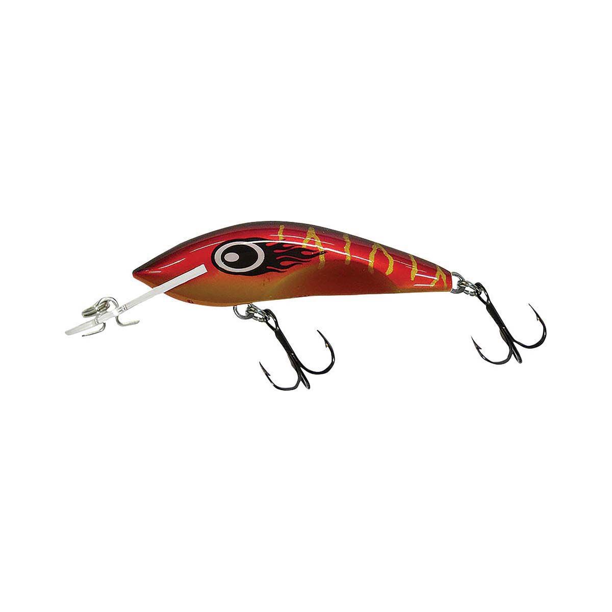 Warlock 52 6+ Hard Body Lure 52mm Crimson Flash | BCF