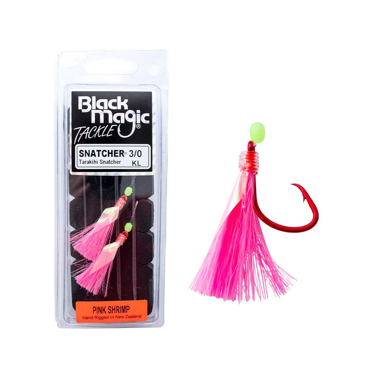 Black Magic Tarakihi Snatcher Rig 3/0 Pink Shrimp | BCF