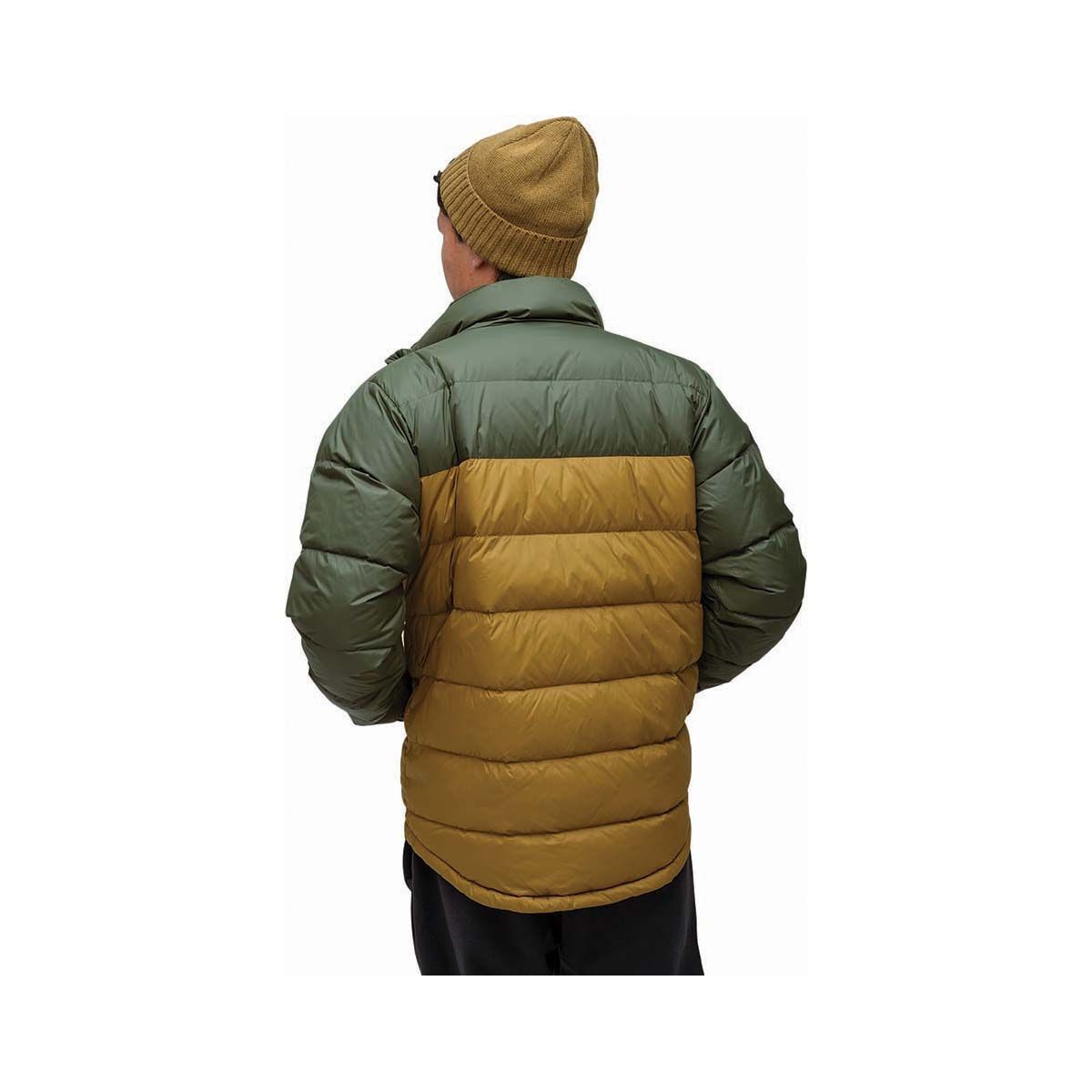 Macpac Men's Halo Down Puffer Jacket V2 Green / Gold | BCF