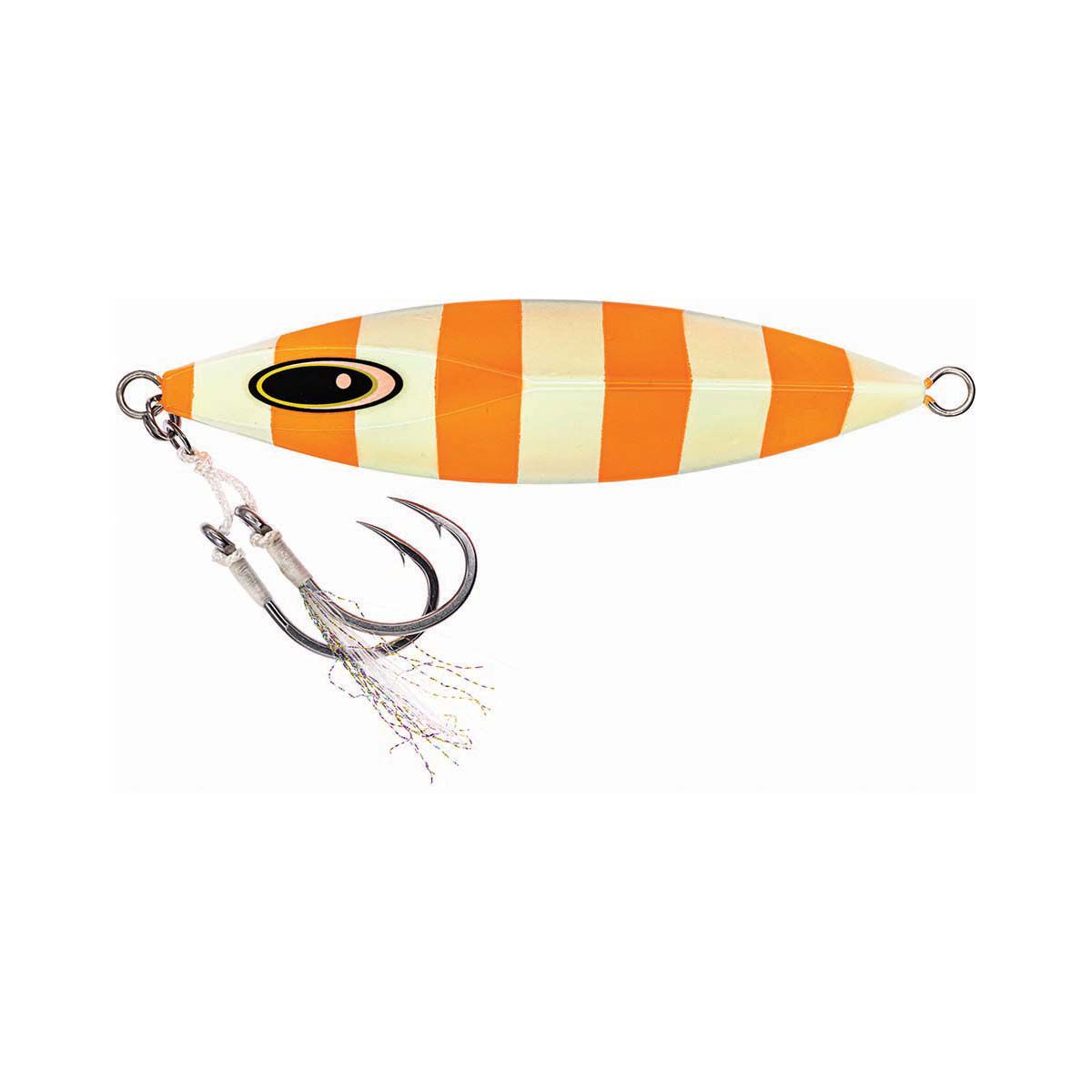 Vexed Dhu Drop Rigged Jig Lure 40g Orange Glow | BCF