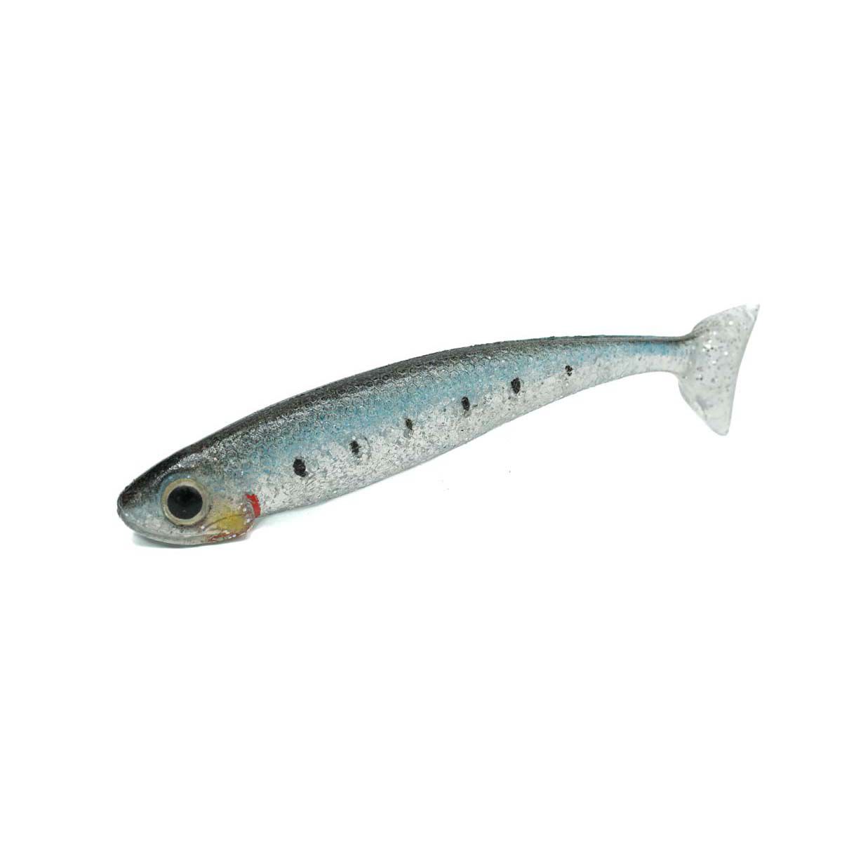 Bite Me Barra Wedgies Soft Plastic Lure 5in Pilchard | BCF