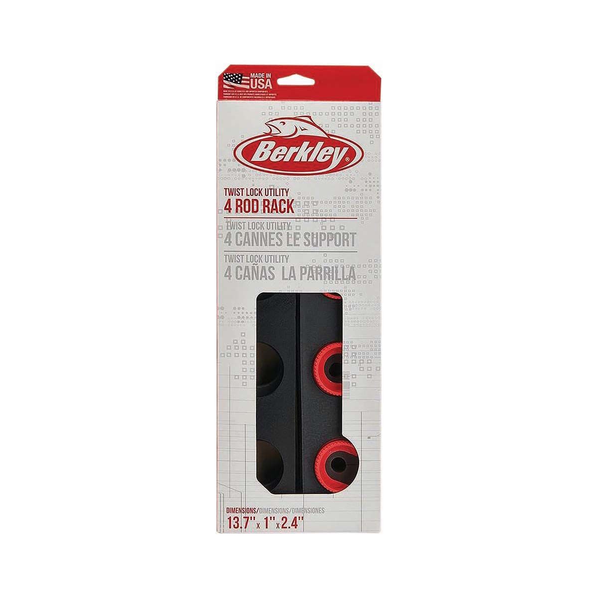 Berkley Twist Lock Utility 4 Rod Rack | BCF