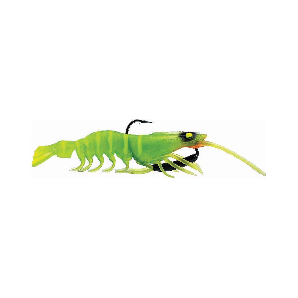 Chasebaits Flick Prawn Lure 125mm Lemon Lime | BCF