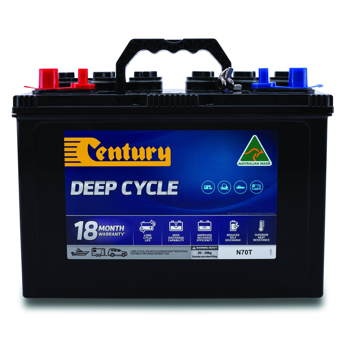 Century Deep Cycle Battery N70T 102AH | BCF