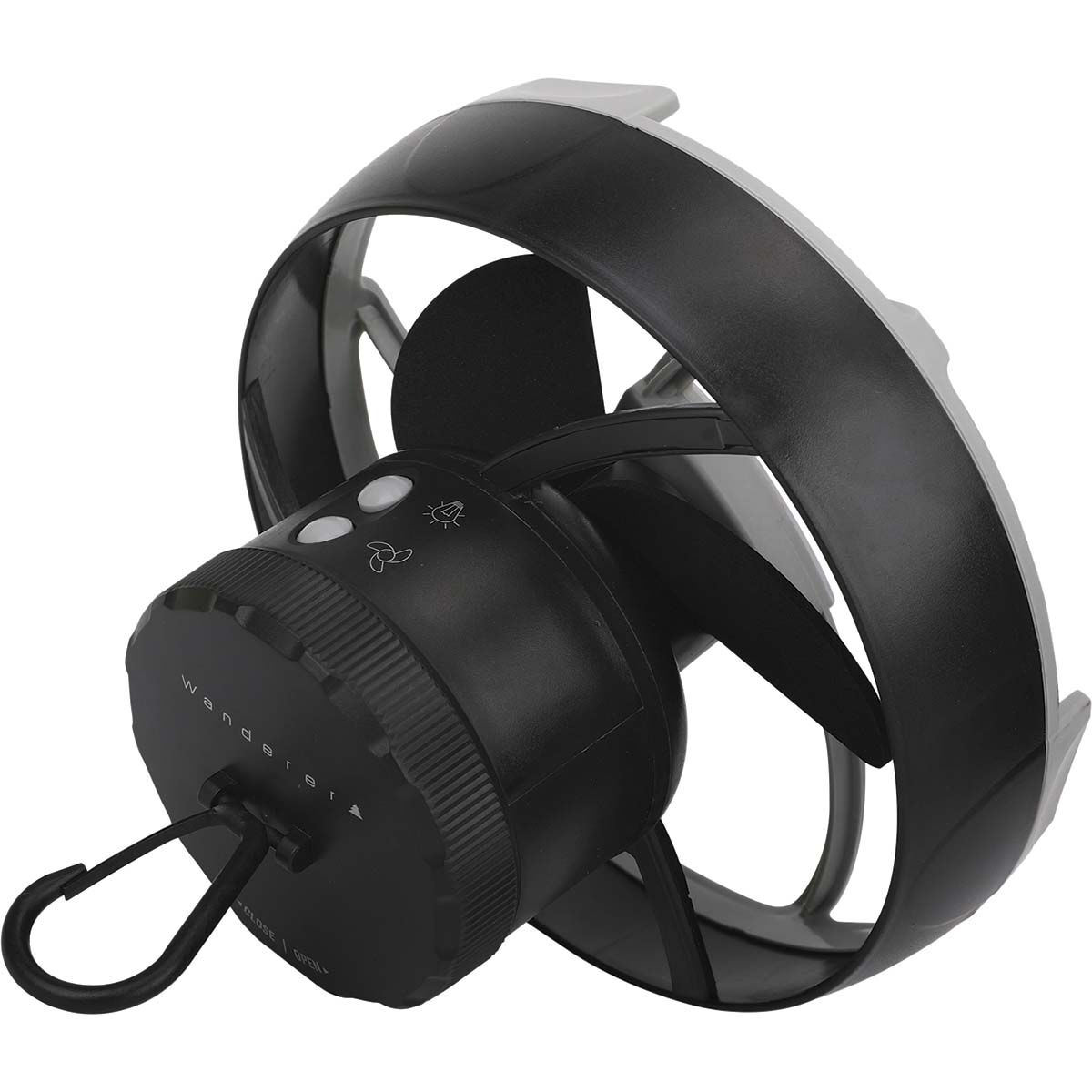 Wanderer Rechargeable Tent Fan with LED Light | BCF