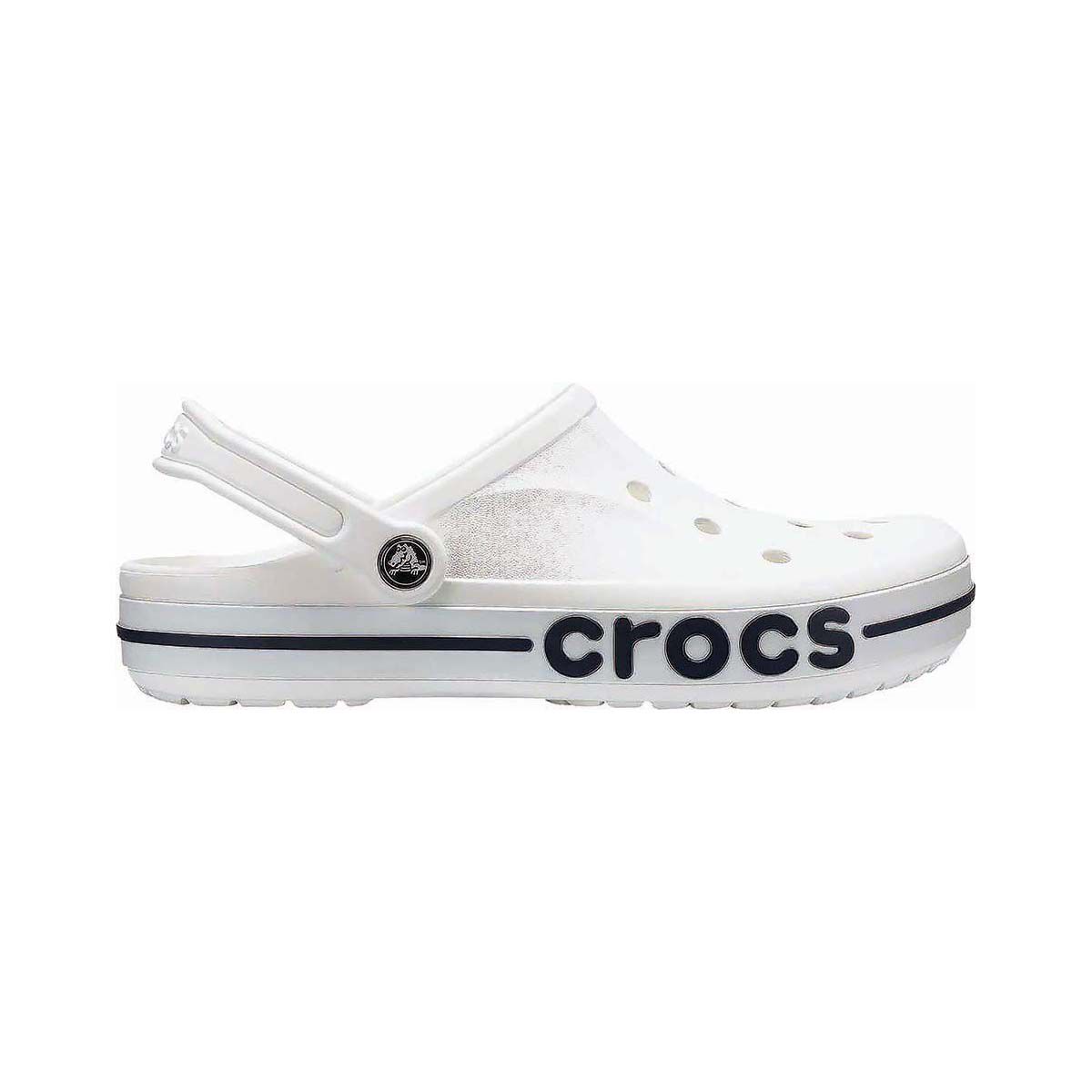 Crocs Unisex Bayaband Clogs White/Navy M11 | BCF