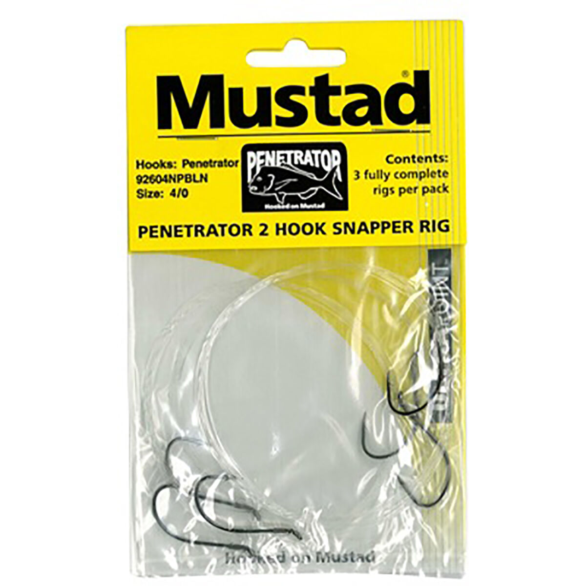 Mustad Penetrator Snapper Rig 7 / 0 | BCF