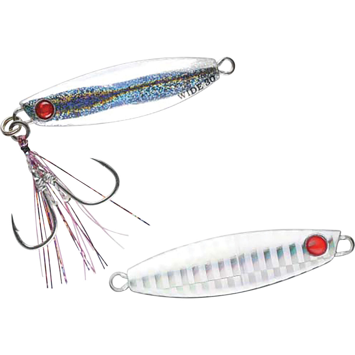 Hayabusa Jack Eye Shot Slow Wide Jig Lure 20g Silver | BCF