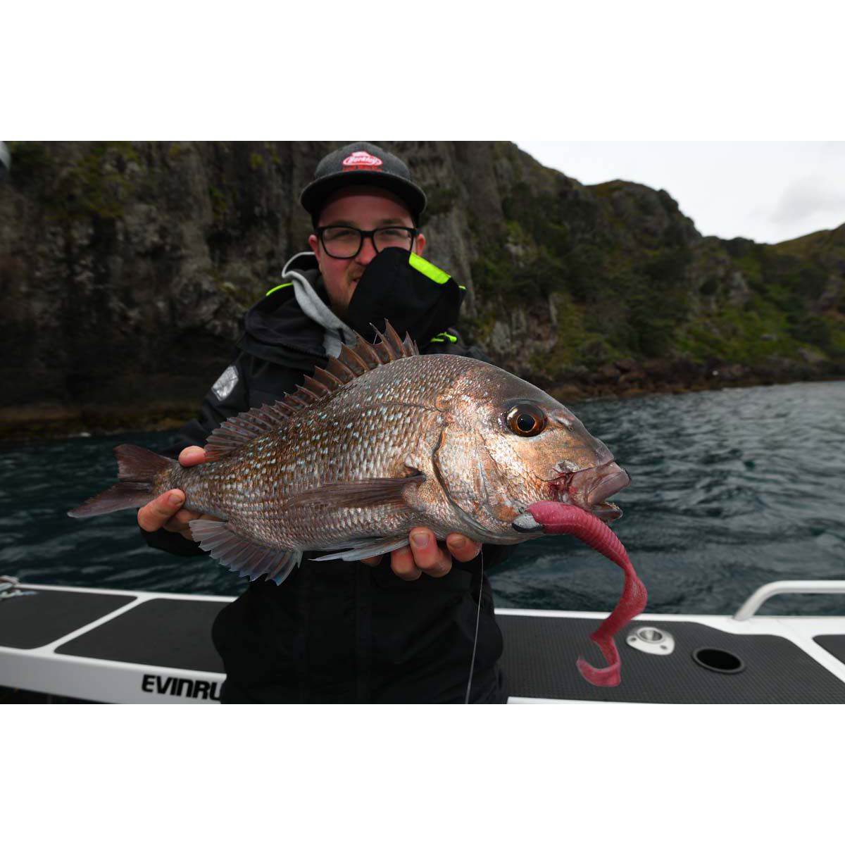 Berkley Gulp! Grub Soft Plastic Lure 6in Nuclear Chicken | BCF