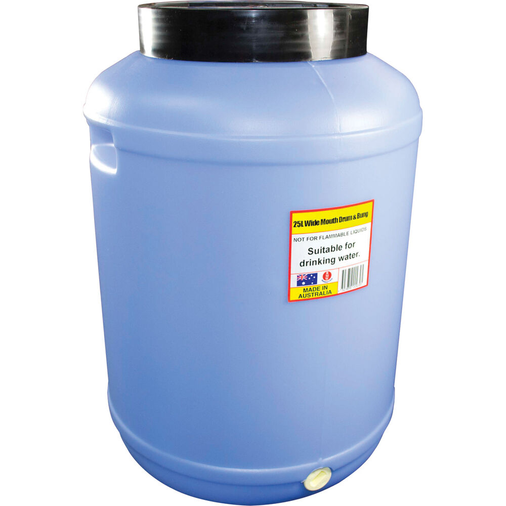 Icon Wide Mouth Water Drum 25L | BCF