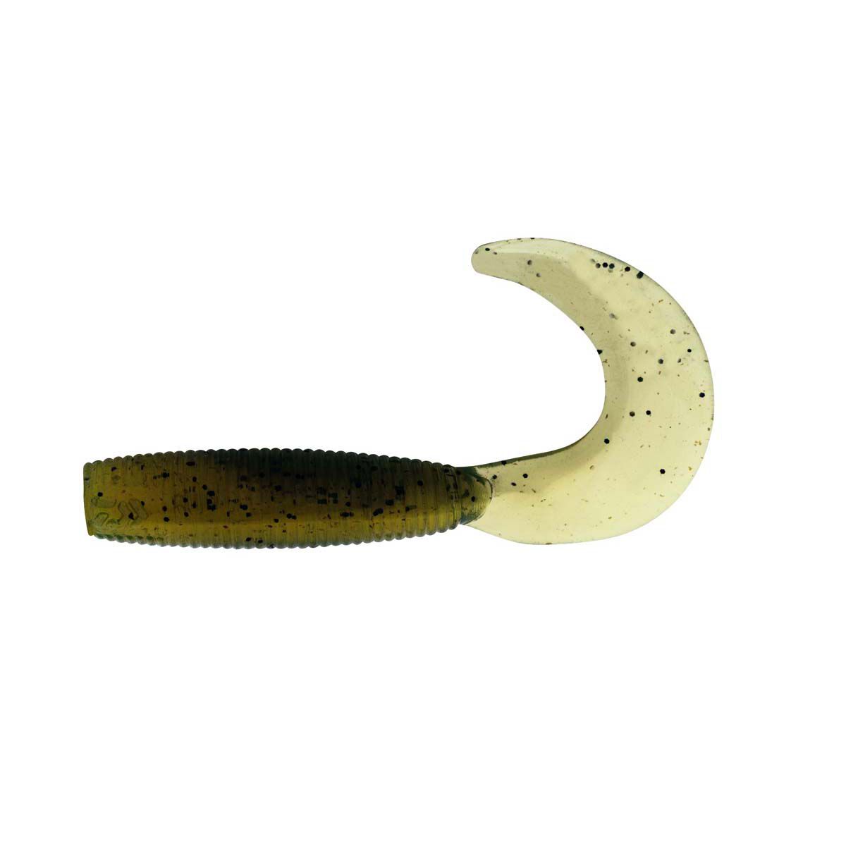 Daiwa Bait Junkie Grub Soft Plastic Lure 2.5in Olive Oil | BCF