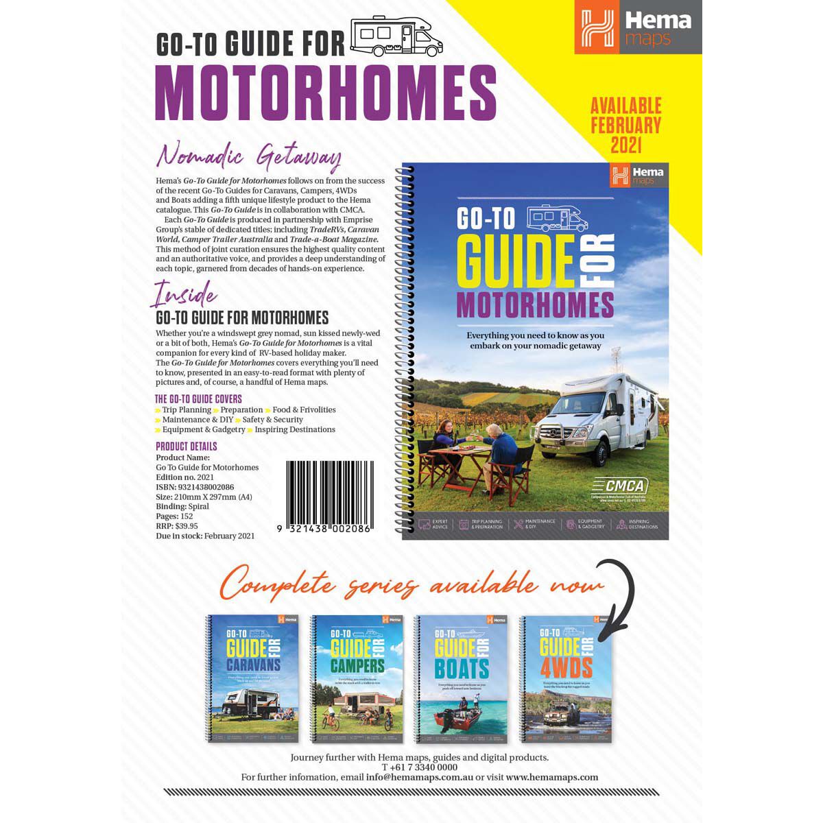 Hema Map Go-To-Guide for Motorhomes | BCF