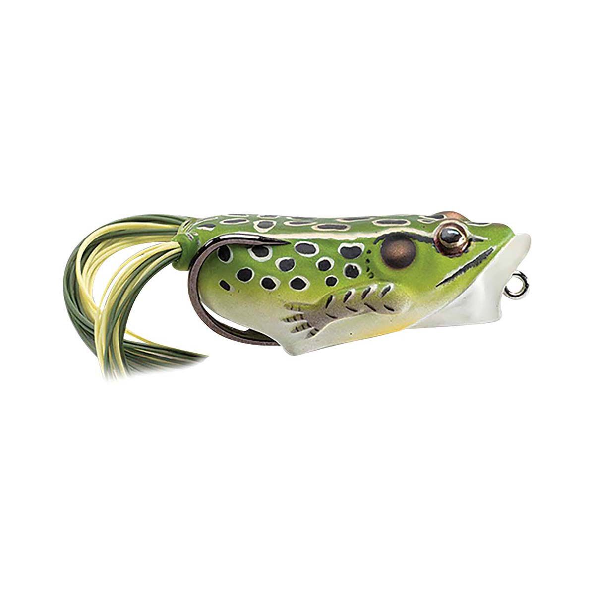 Livetarget Hollow Body Frog Popper Surface Lure 2in Green Yellow | BCF