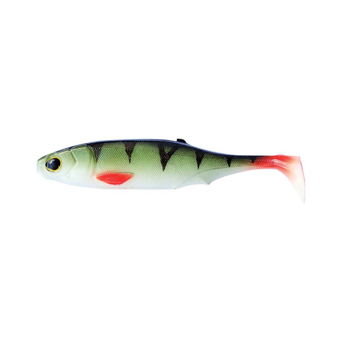 Biwaa Submission Shad 3 Pack Soft Plastic Lure 5in Gold Perch | BCF