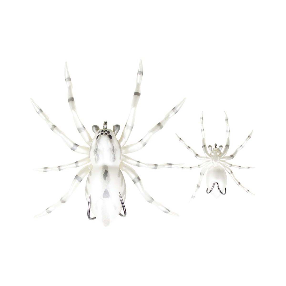 Lunkerhunt Phantom Spider Surface Lure 2in White Wolf | BCF