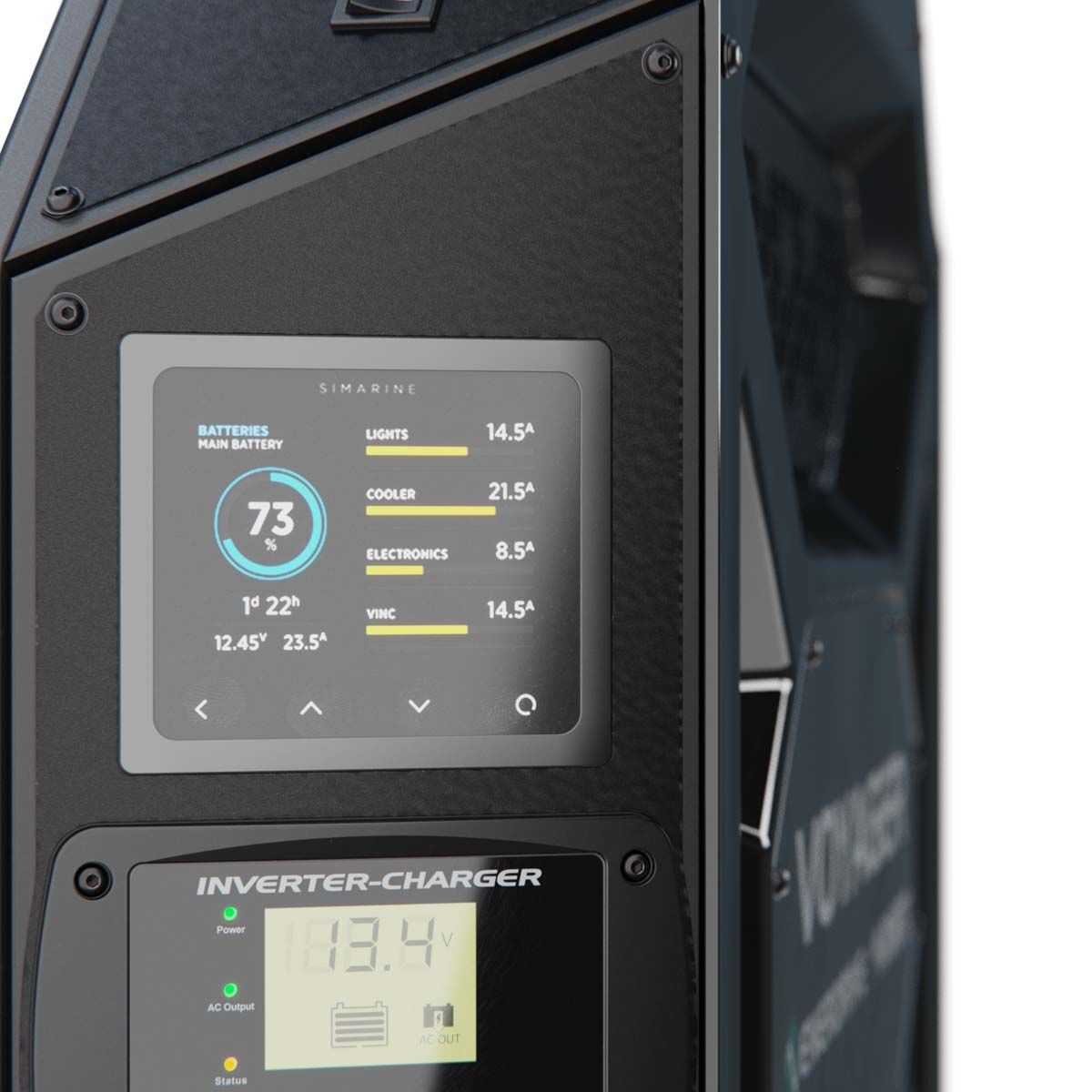 Enerdrive Voyager Power System Left Black | BCF