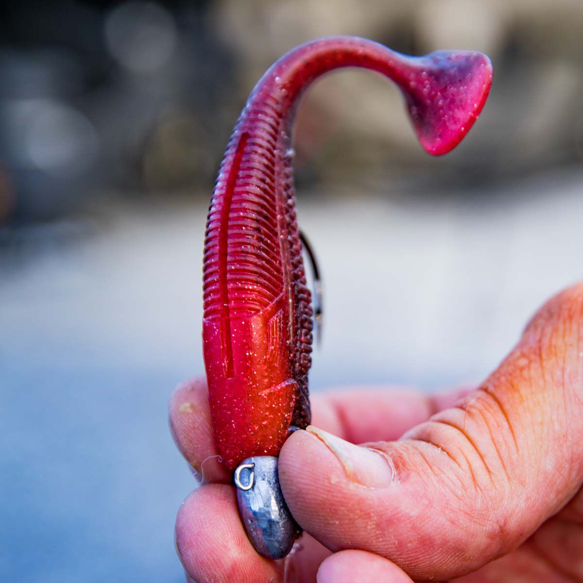 Rapala CrushCity Heavy Hitter Soft Plastic Lure 4in Pearl Watermelon | BCF