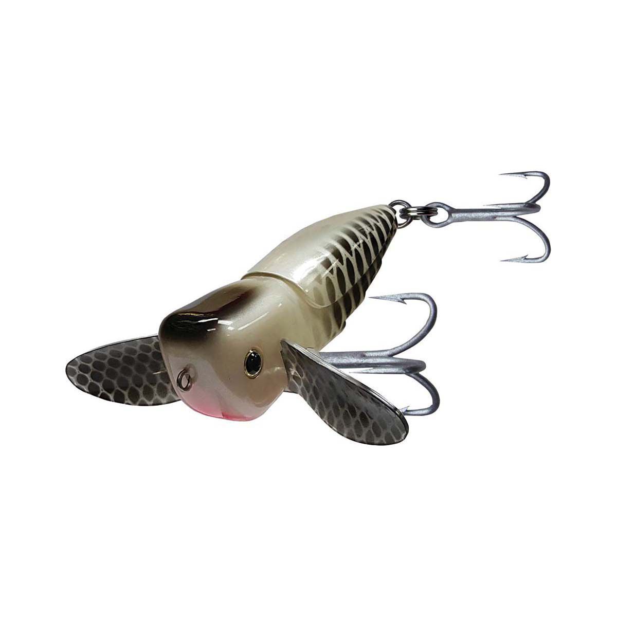 Warlock Cod Hopper Surface Lure 9.8cm Pearl Black | BCF