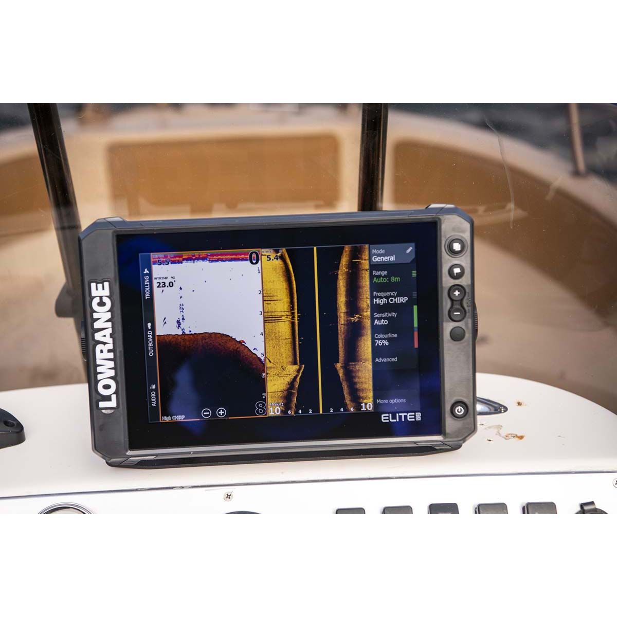 Lowrance Elite FS10” Combo Including Active Imaging 3-in-1 Transducer ...