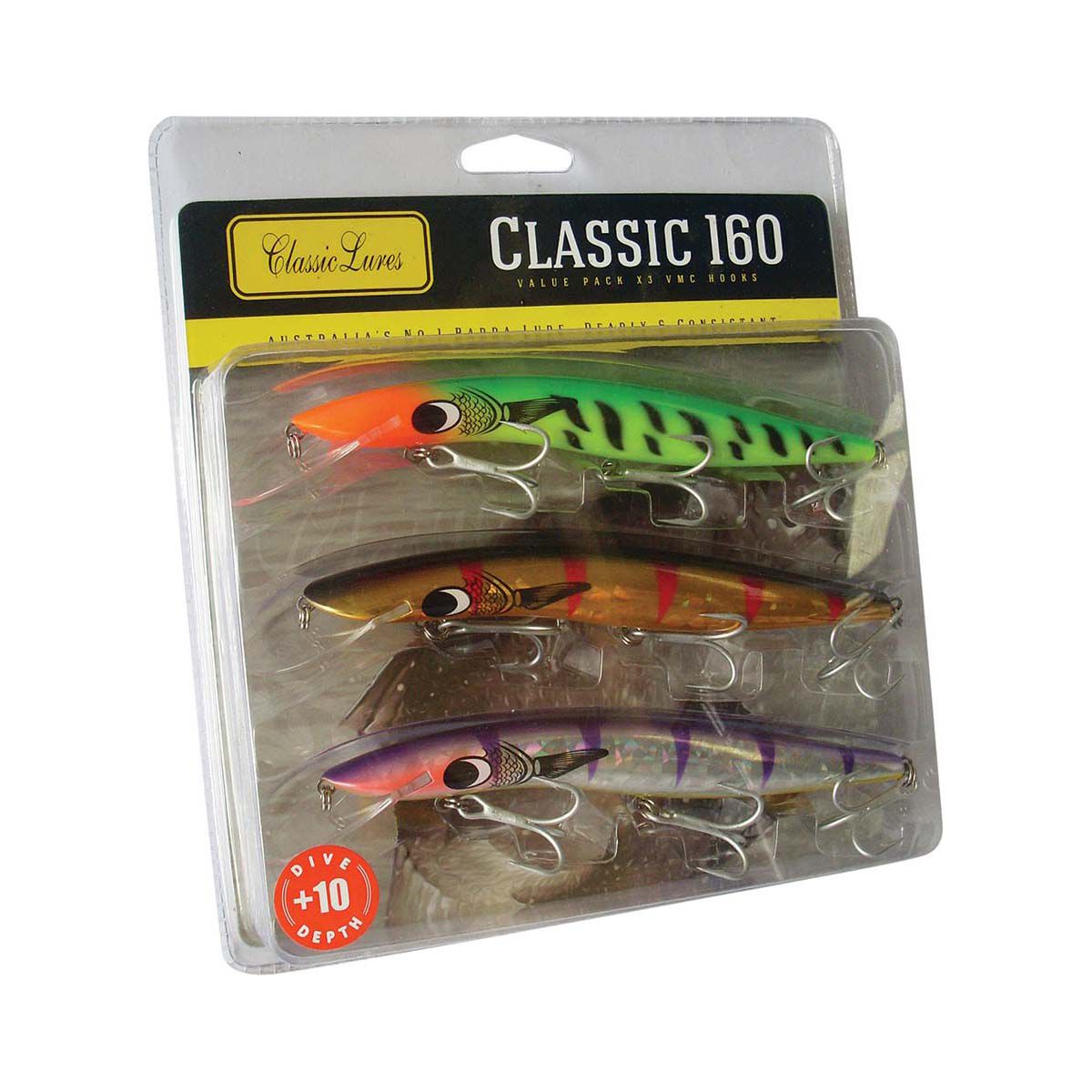 Classic Barra Lure Triple Pack 16cm Colour 4 | BCF