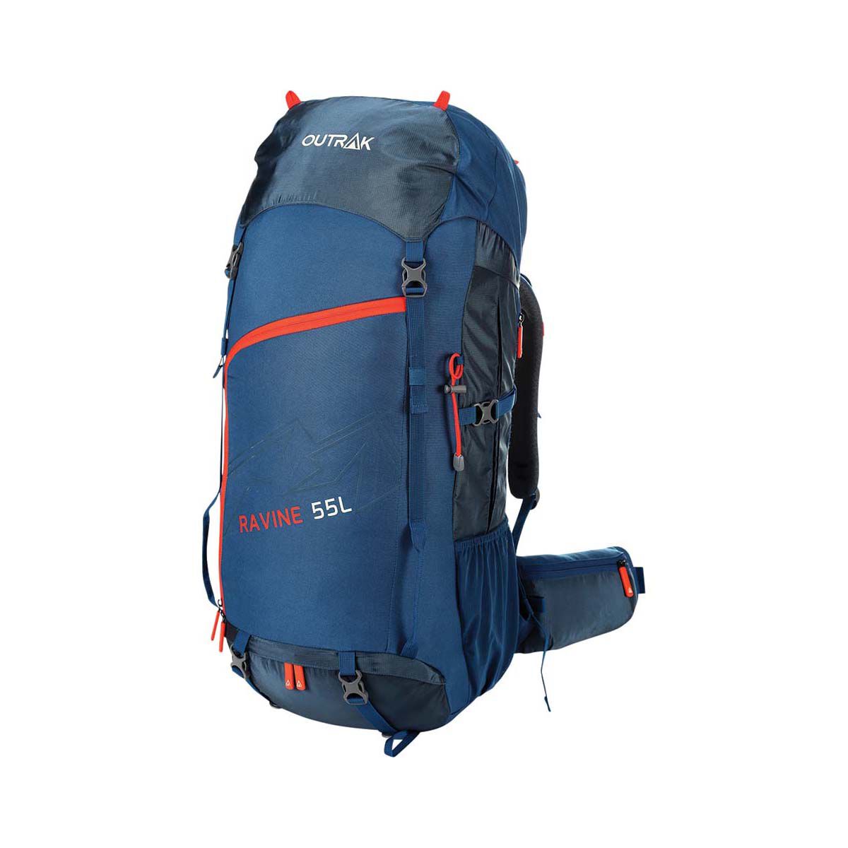 OUTRAK Ravine Trekking Pack 55L Navy | BCF