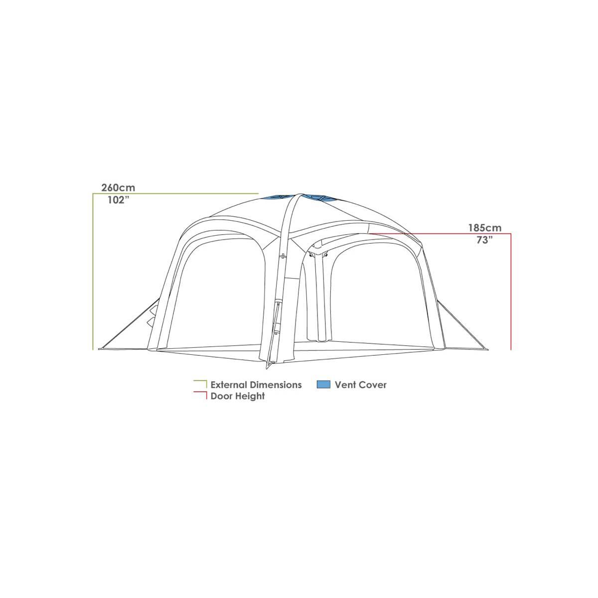 Zempire Roadiebase Air Shelter | BCF