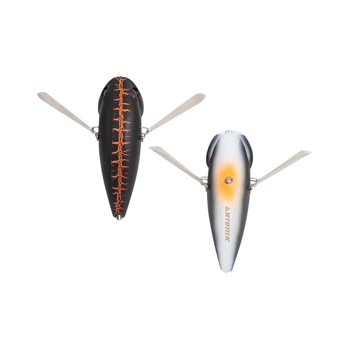 Atomic Hardz Slappa Surface Lure 90mm Black Beauty | BCF