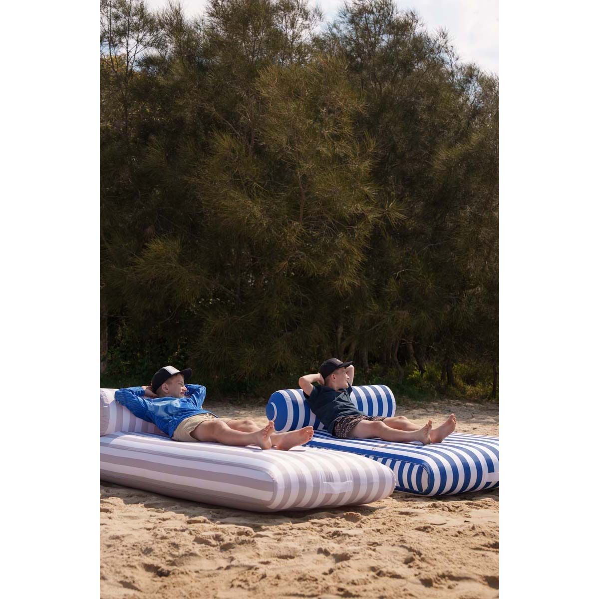 Chill-Out Inflatable Floating Lounger 1 Person Beige | BCF